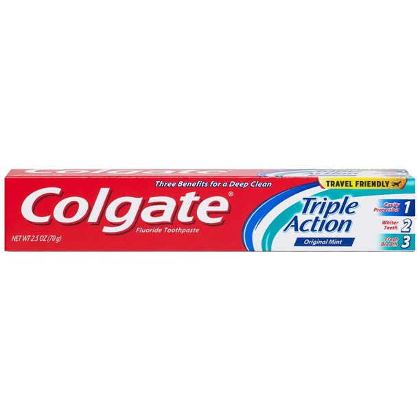 COLGATE 2.5 OZ TRIPLE ACTION – Gonzalez Wholesale Distributor