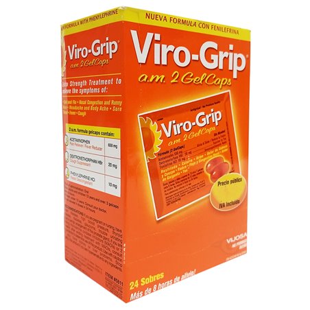 VIRO-GRIP AM GEL CAPS 24/2 – Gonzalez Wholesale Distributor
