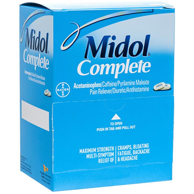 MIDOL COMPLETE 25/2's – Gonzalez Wholesale Distributor