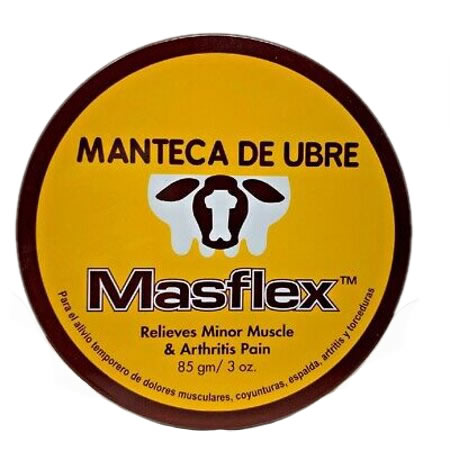MANTECA DE UBRE MASFLEX 3 OZ LATA UPC 795999900058 – Gonzalez Wholesale ...